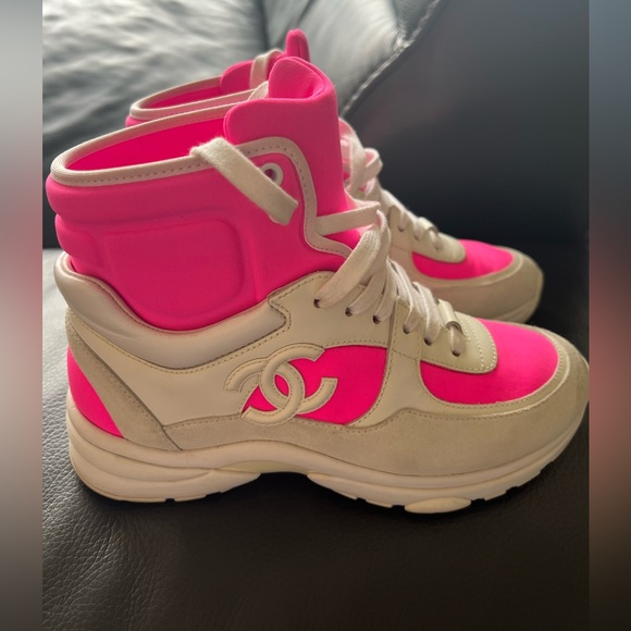 CHANEL | Shoes | Chanel Sneakers Authentic | Poshmark
